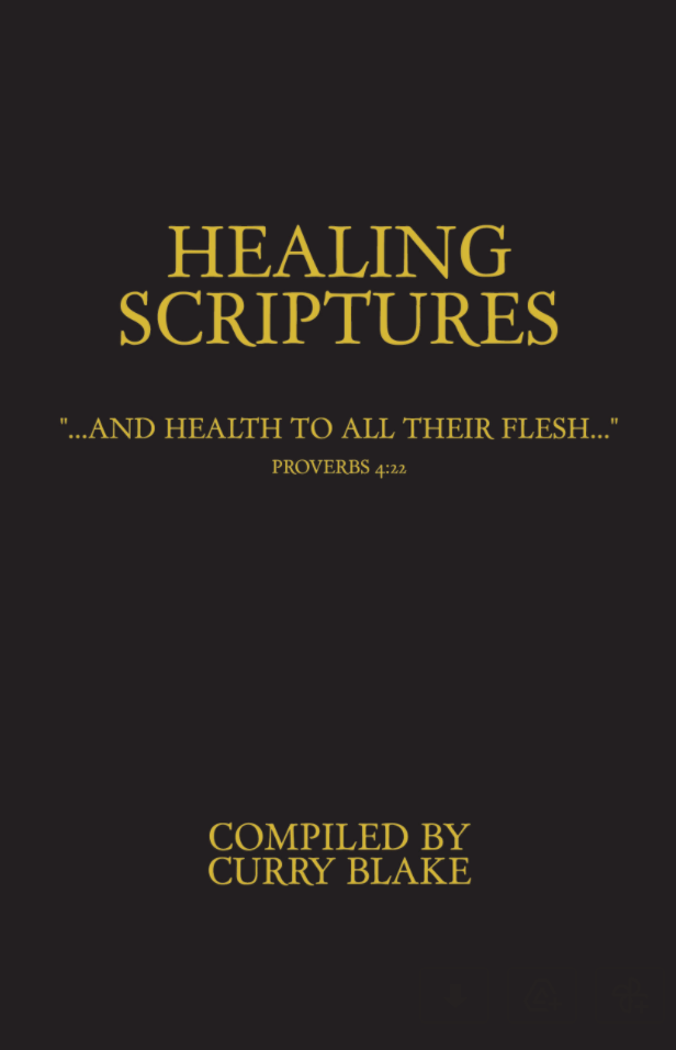 Healing Scriptures By Curry Blake (Book) – John G. Lake Ministries